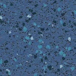 Polyflor Vinyl Flooring: Polysafe Vogue Ultra PUR - Steel Blue